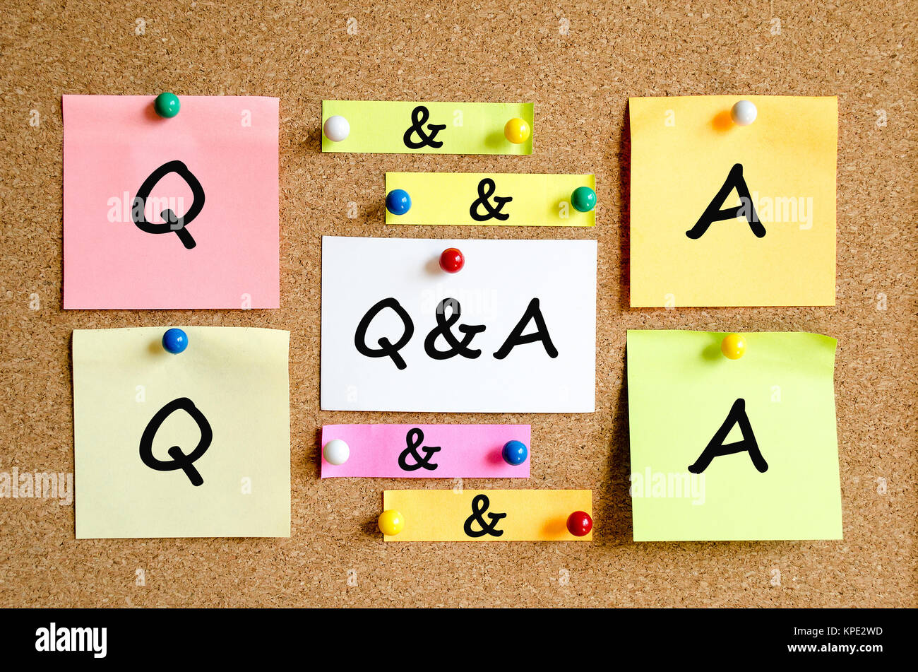 Sticky Note text concept Stock Photo - Alamy