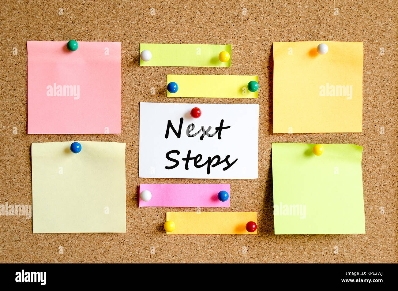 Sticky Note text concept Stock Photo - Alamy