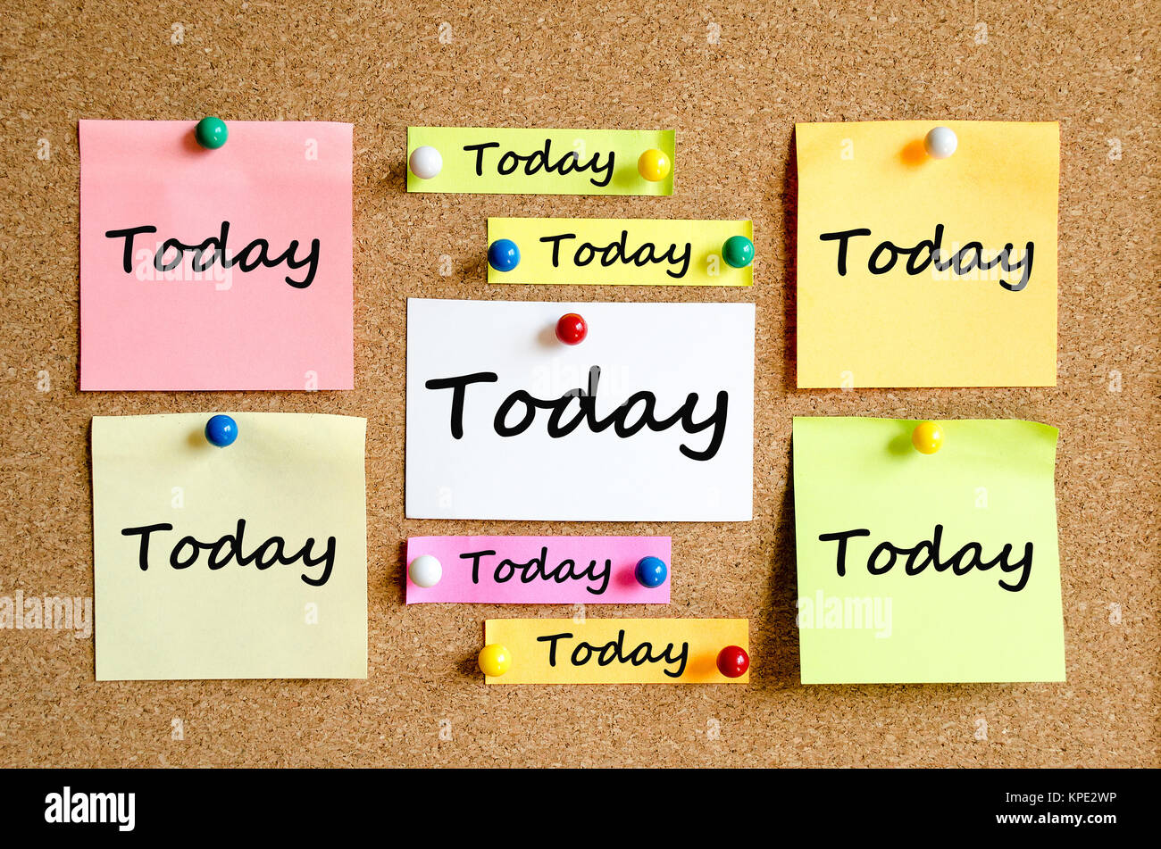 Sticky Note text concept Stock Photo - Alamy