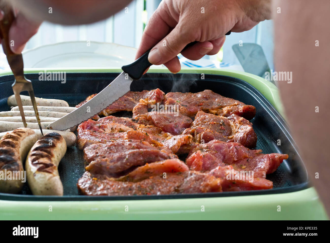 have a barbecue Stock Photo - Alamy