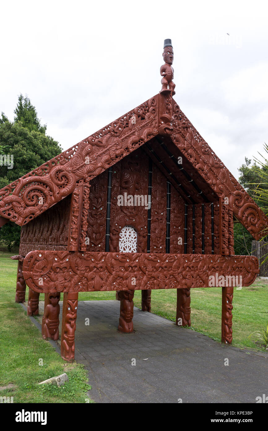 Maori pataka storehouse hi-res stock photography and images - Alamy
