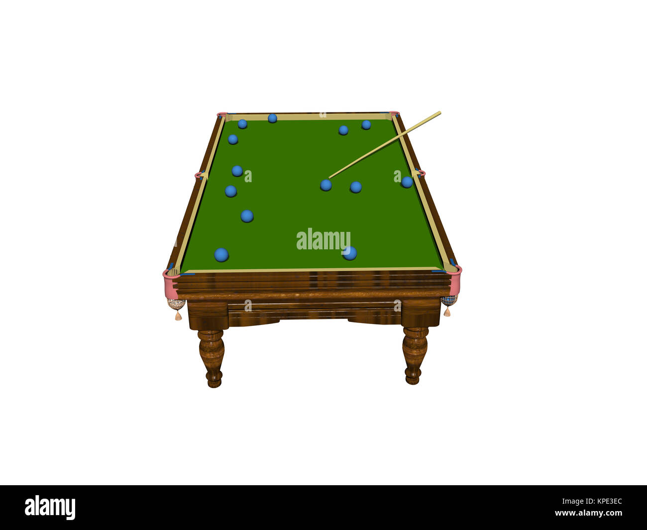 Pool table balls Cut Out Stock Images & Pictures - Alamy
