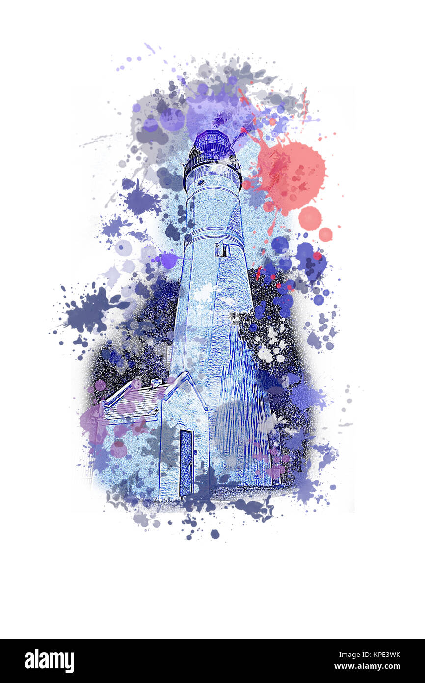 Slope point Cut Out Stock Images & Pictures - Alamy