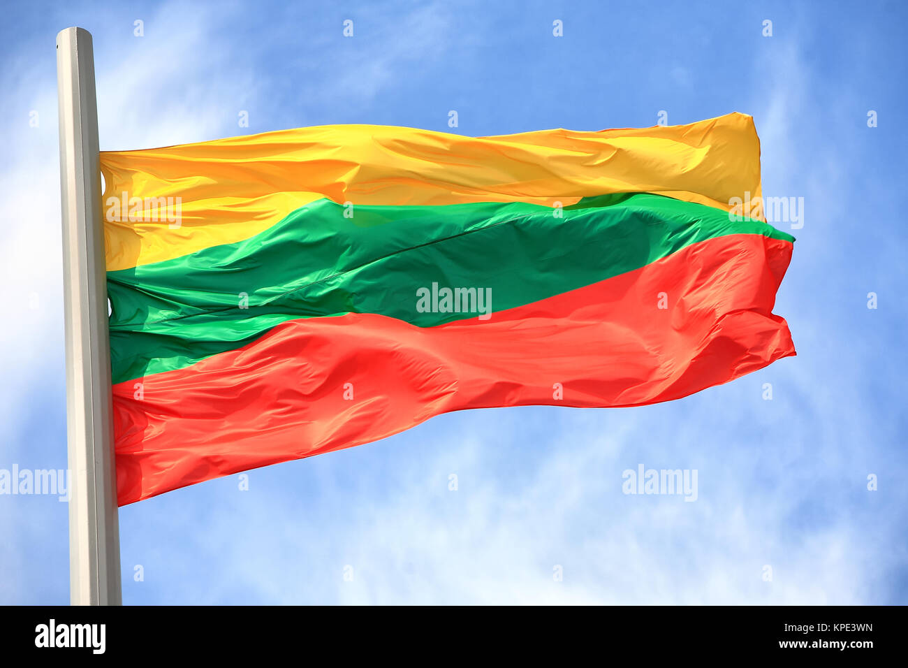 Lithuanian flag hi-res stock photography and images - Alamy