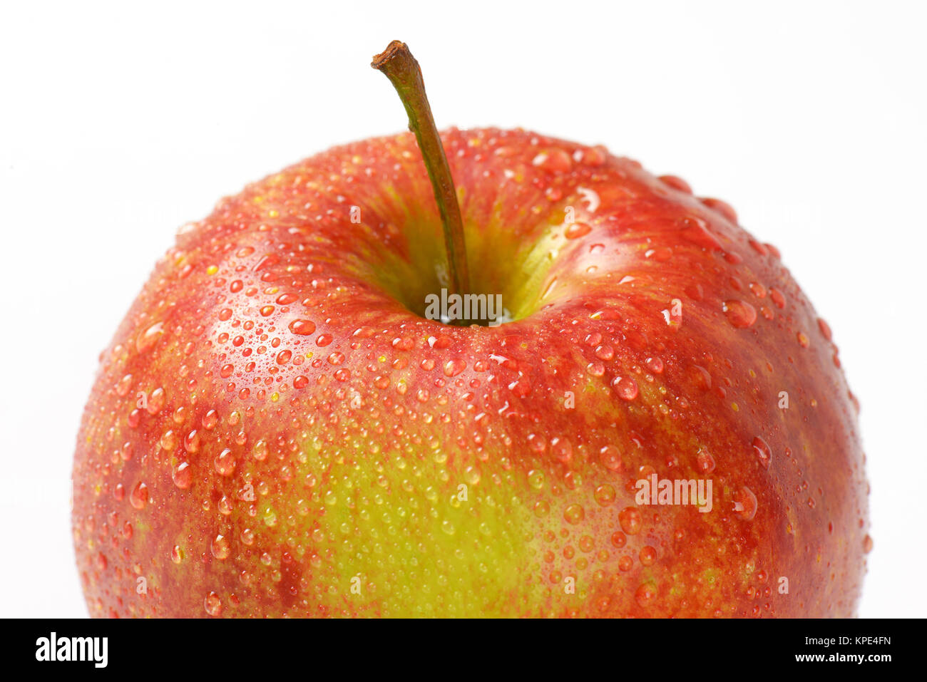 washed red apple Stock Photo - Alamy