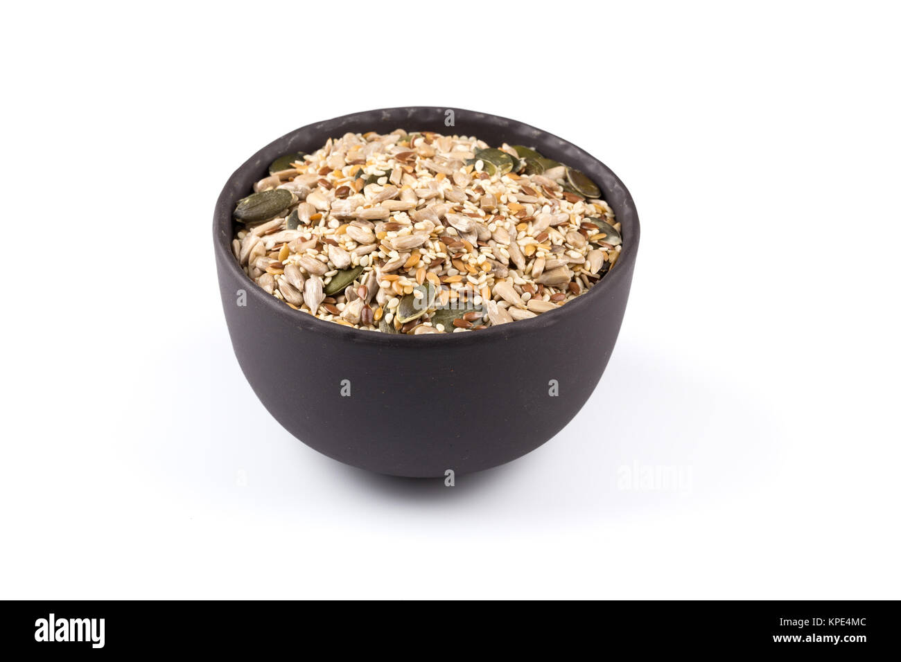 Mixed sesame seeds Cut Out Stock Images & Pictures - Alamy