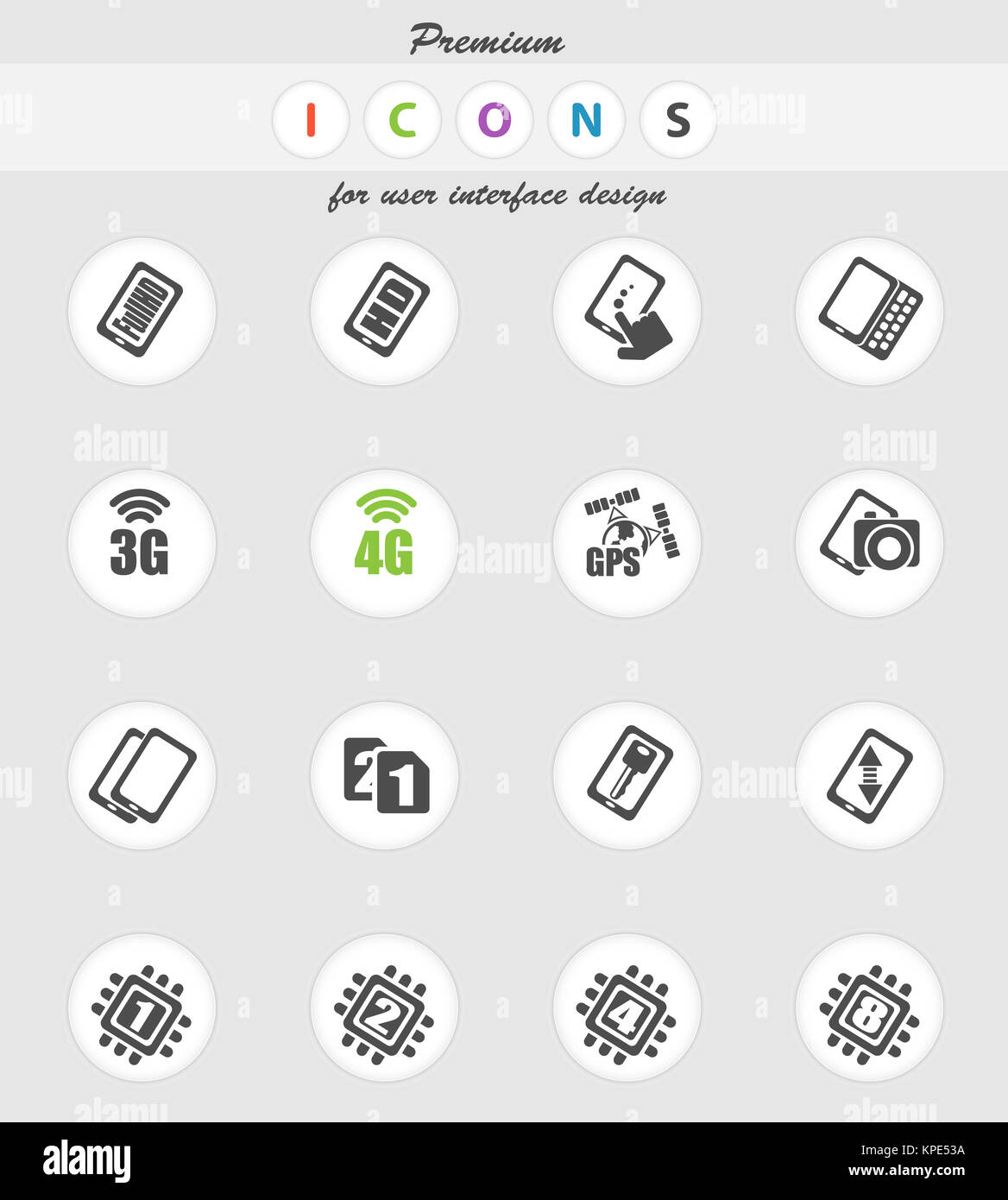 Smartphone specifications and functions Stock Photo - Alamy