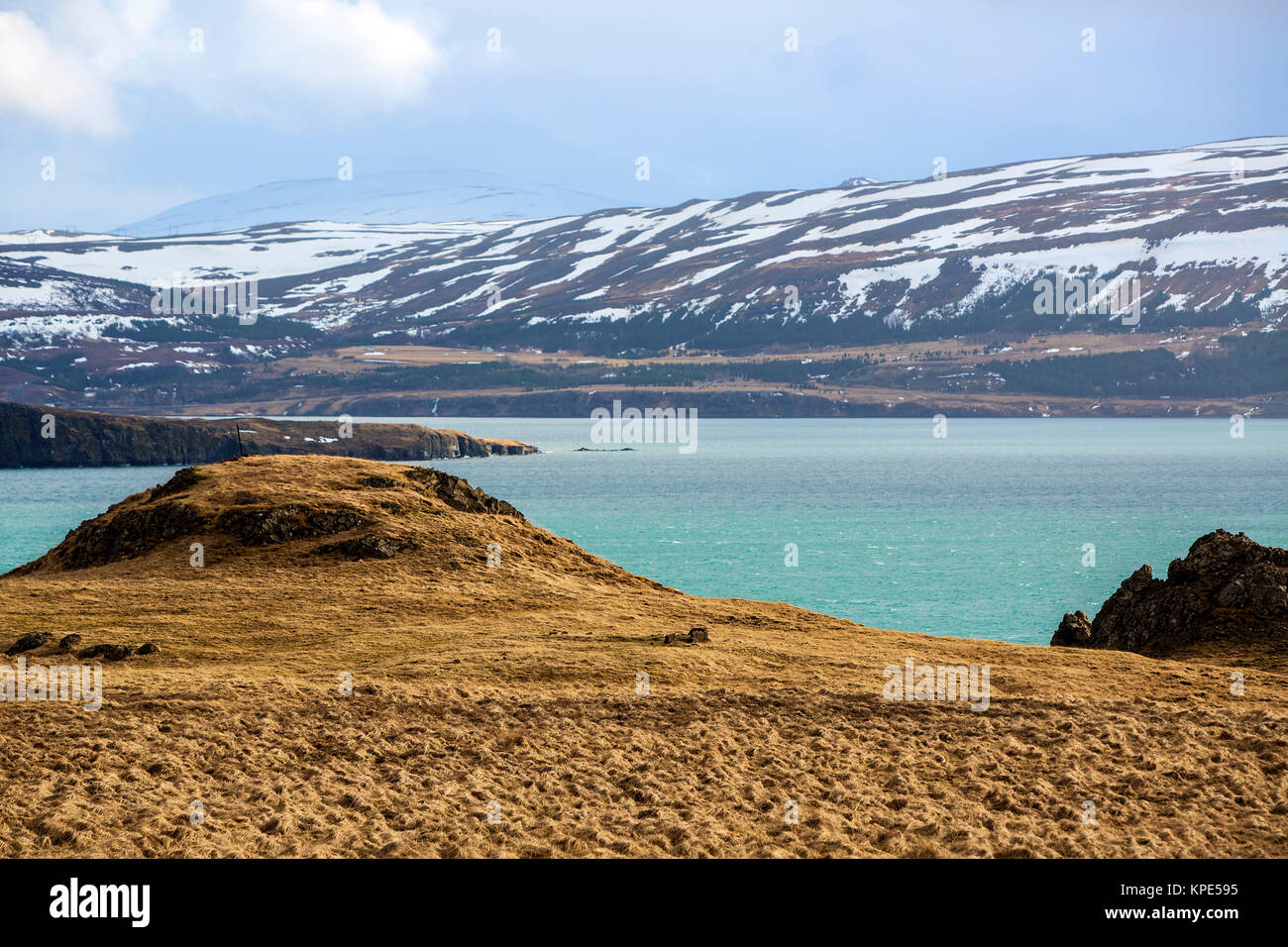 Countryside at West Iceland, Vesturland in spring Stock Photo - Alamy