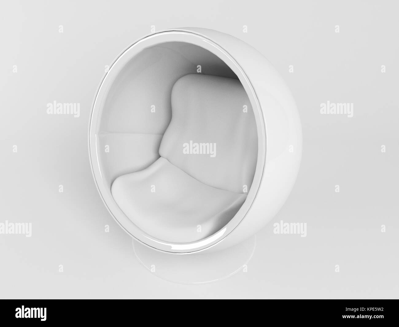 isolated spherical chair Stock Photo - Alamy
