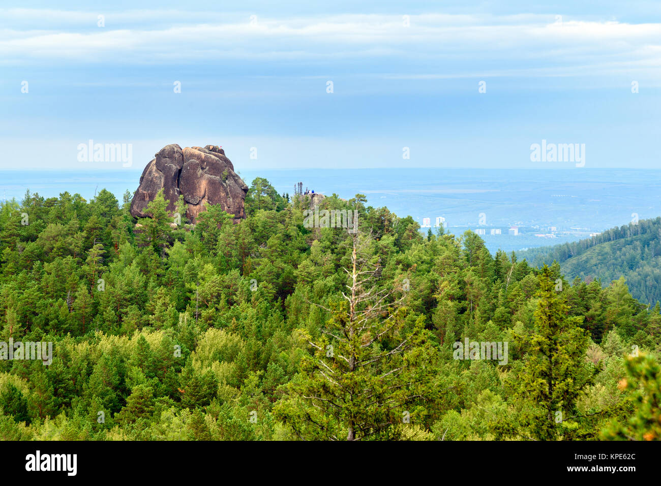 Column Feathers. Central pillars of Russian reserve Stolby Nature ...