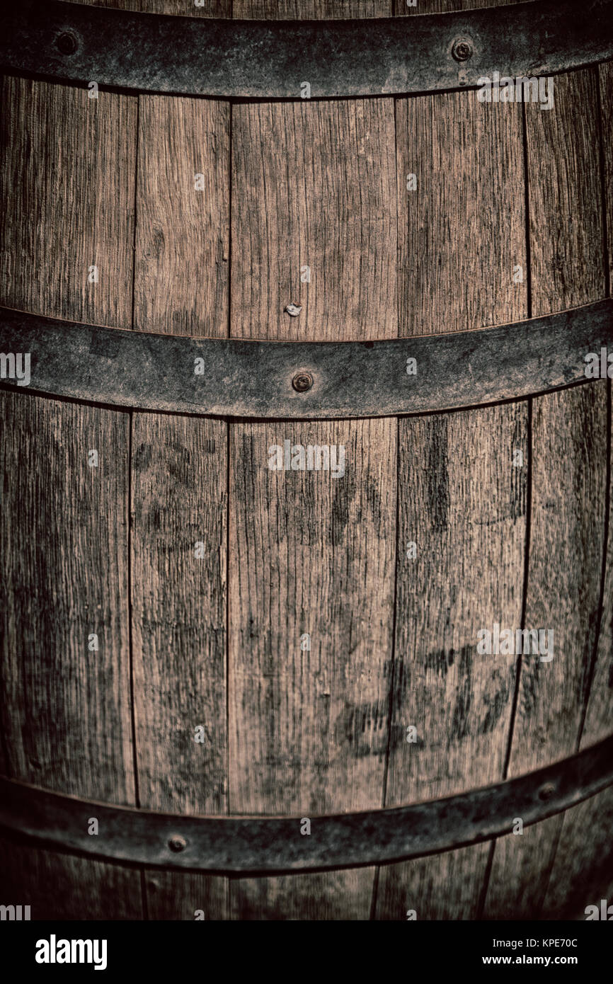 abstract texture background of the oak barrel concept of drink Stock ...