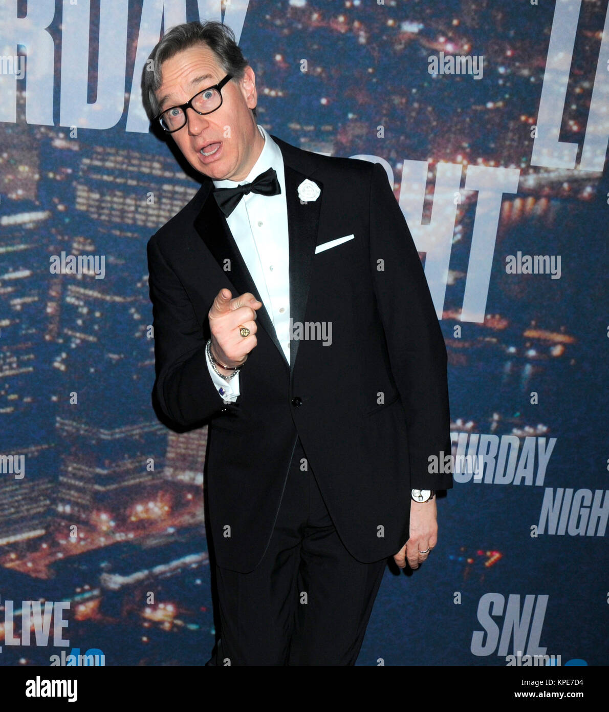 NEW YORK, NY - FEBRUARY 15: Paul Feig attends the SNL 40th Anniversary ...