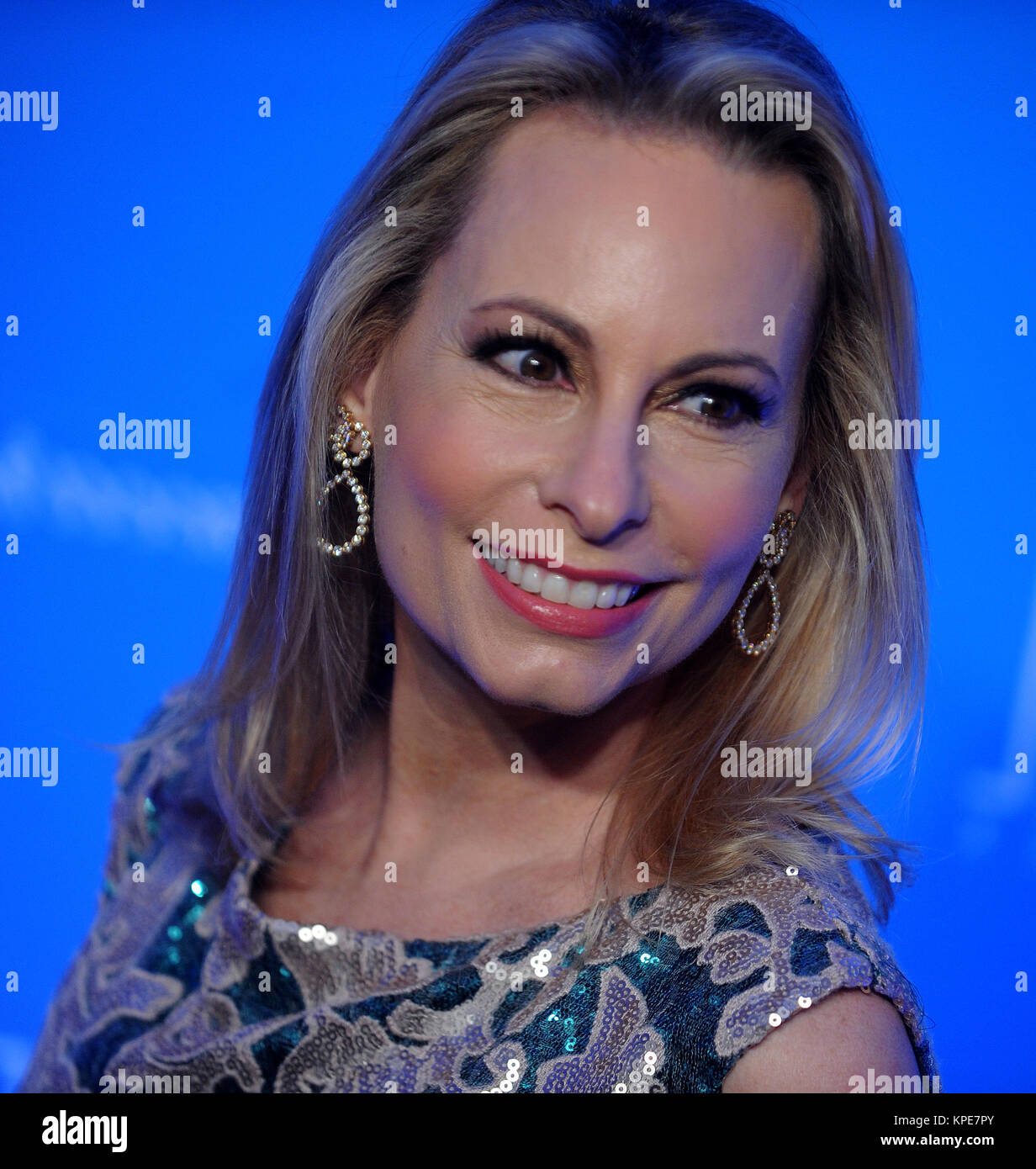 NEW YORK, NY - DECEMBER 01: Gillian Miniter with Norell New York at the ...