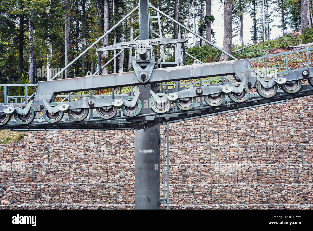 Cable car mechanism hi-res stock photography and images - Alamy