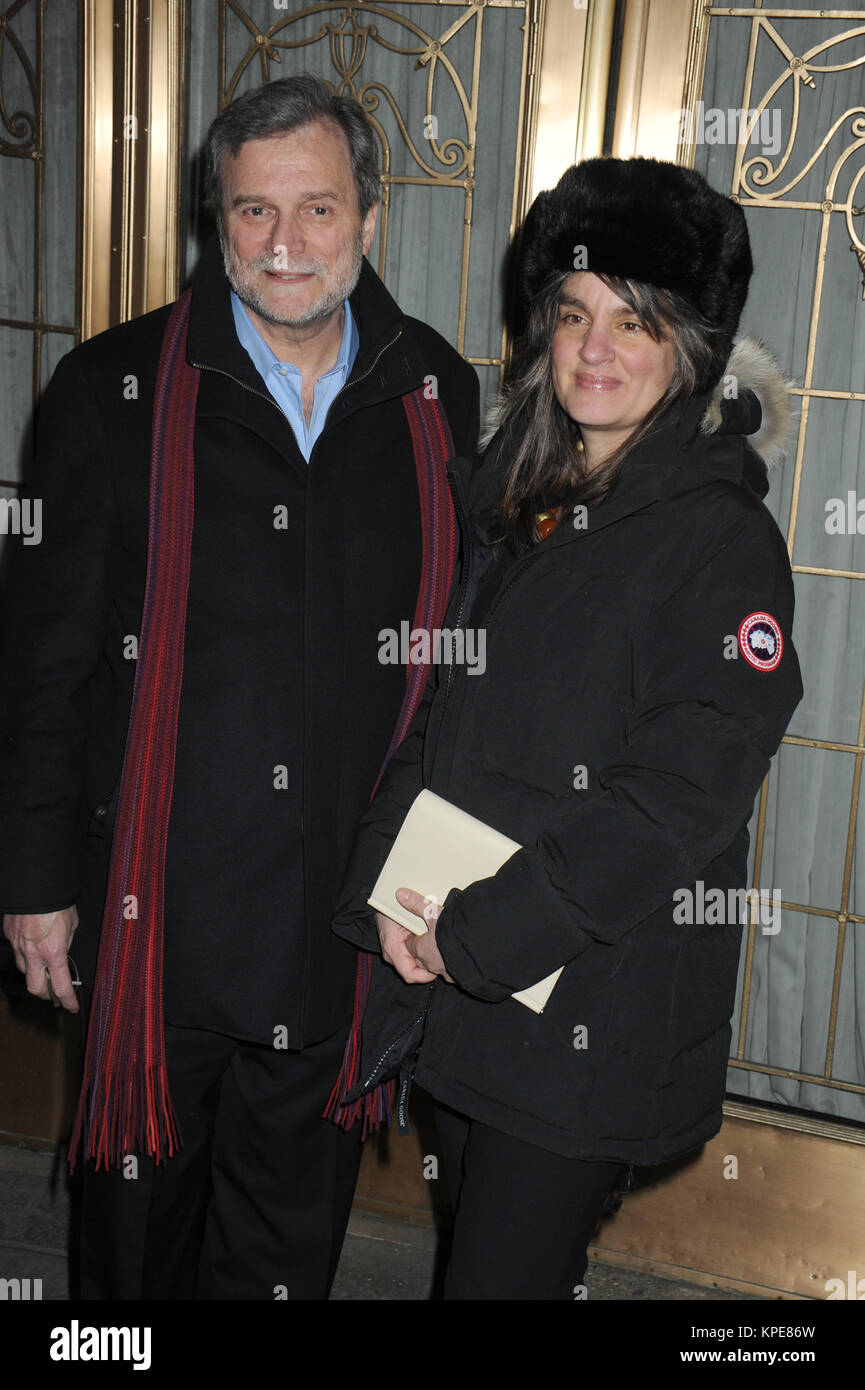 NEW YORK, NY - MARCH 19: John Procaccino, Pam Mackinnon poses at 'The ...