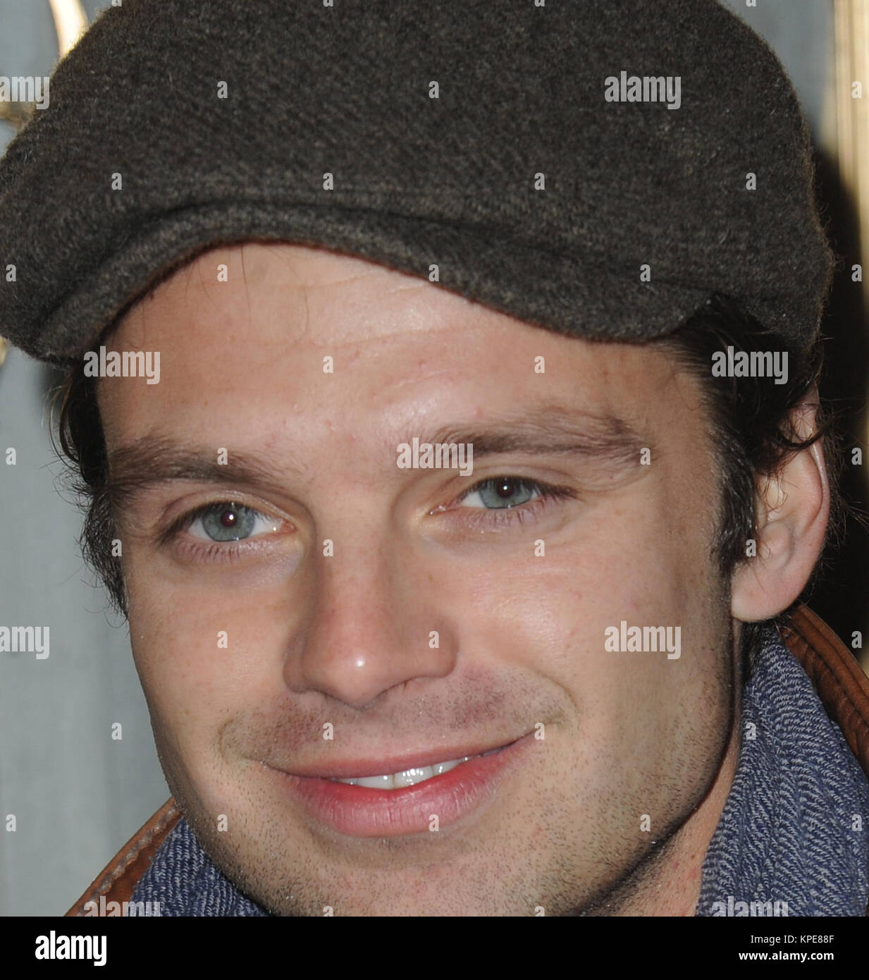 NEW YORK, NY - MARCH 19: Sebastaian Stan poses at 'The Heidi Chronicles ...