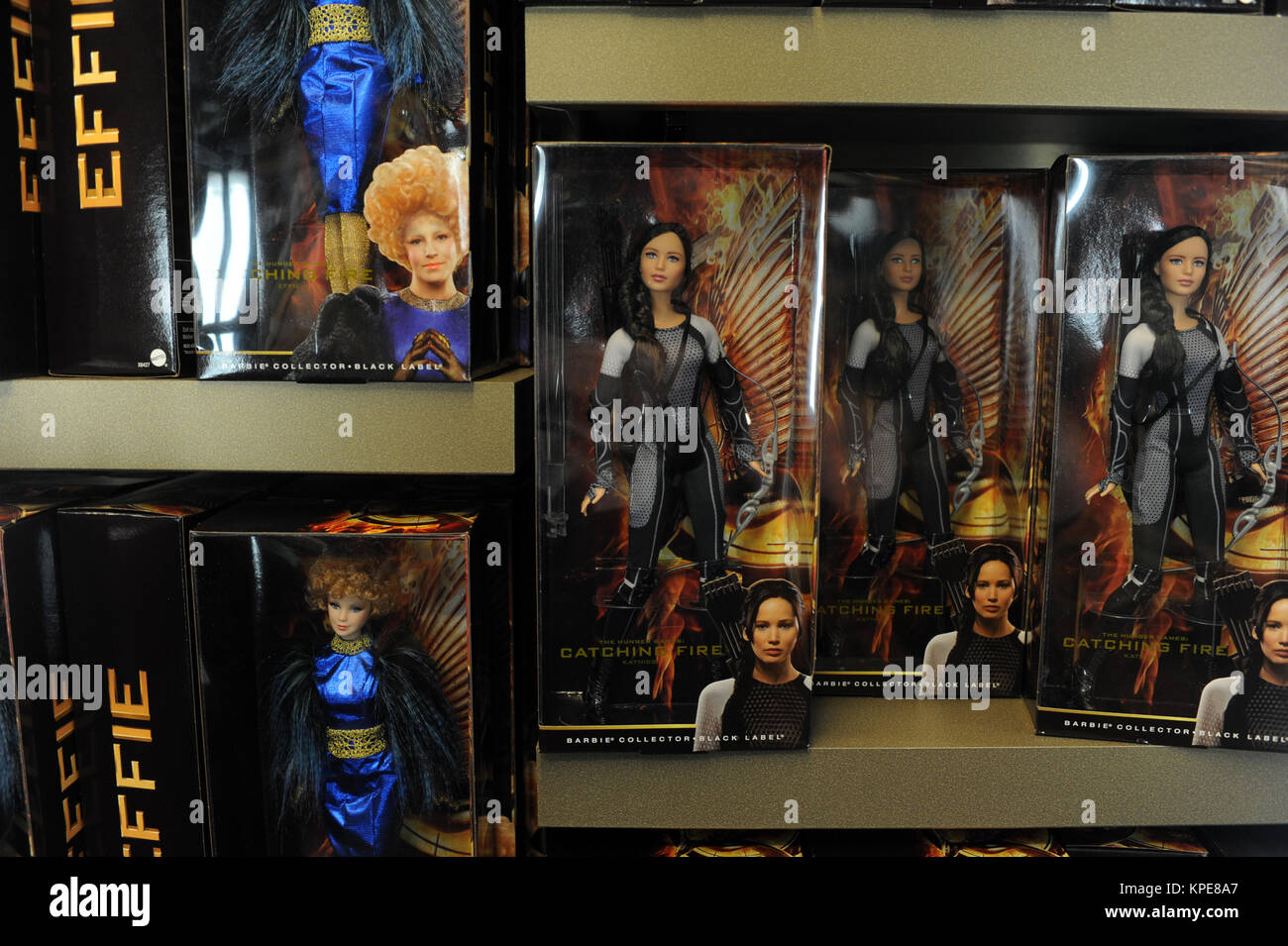 NEW YORK, NY - JULY 01: The Hunger Games' exhibition opens in New York ...