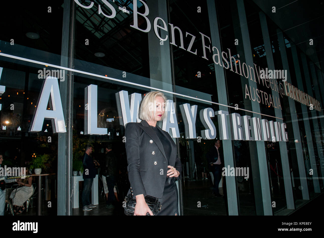 SYDNEY, AUSTRALIA - APRIL 12: Amy Finlayson attends the Mercedes-Benz ...