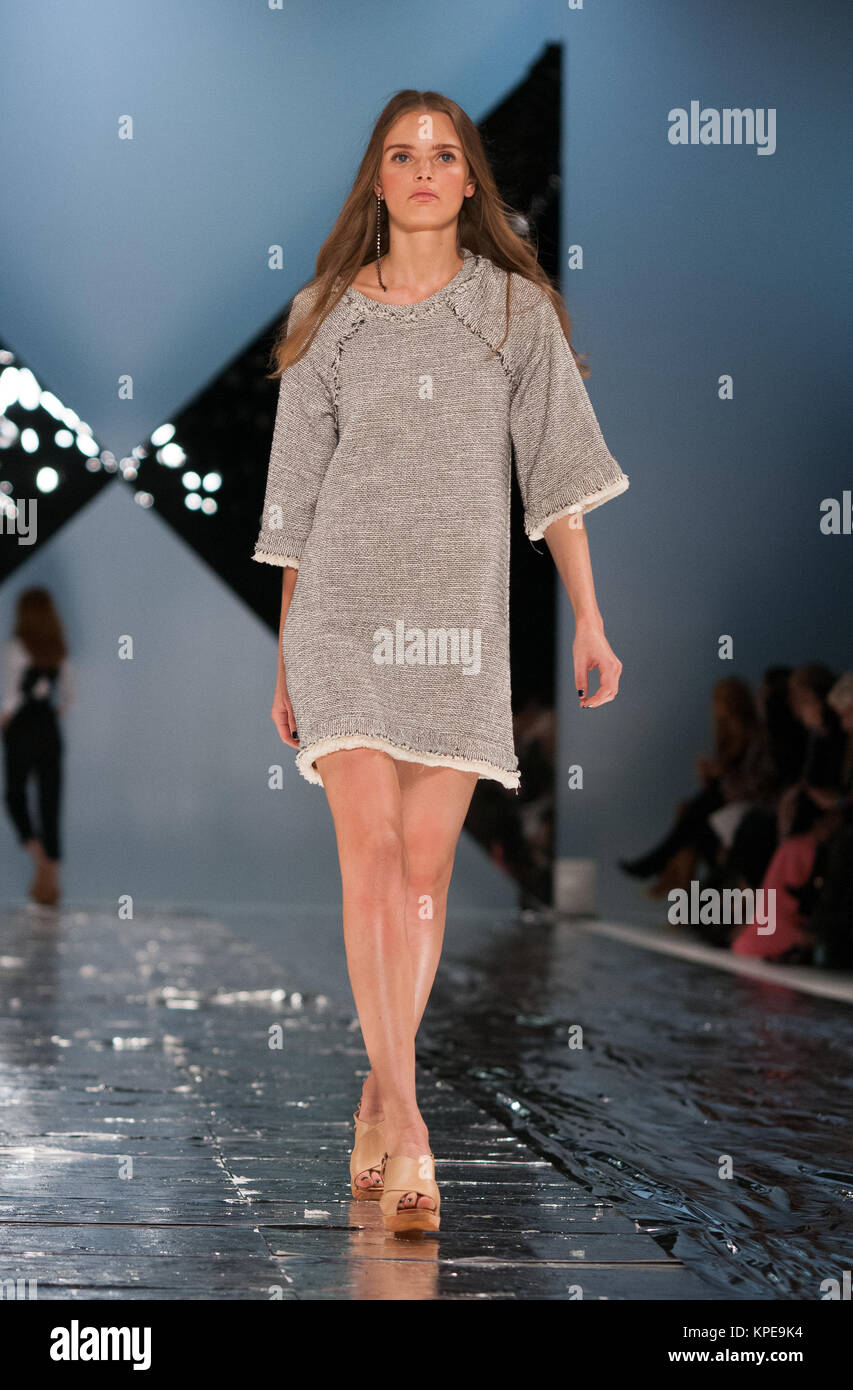 SYDNEY, AUSTRALIA - APRIL 13: A model walks the runway at the Watson X ...