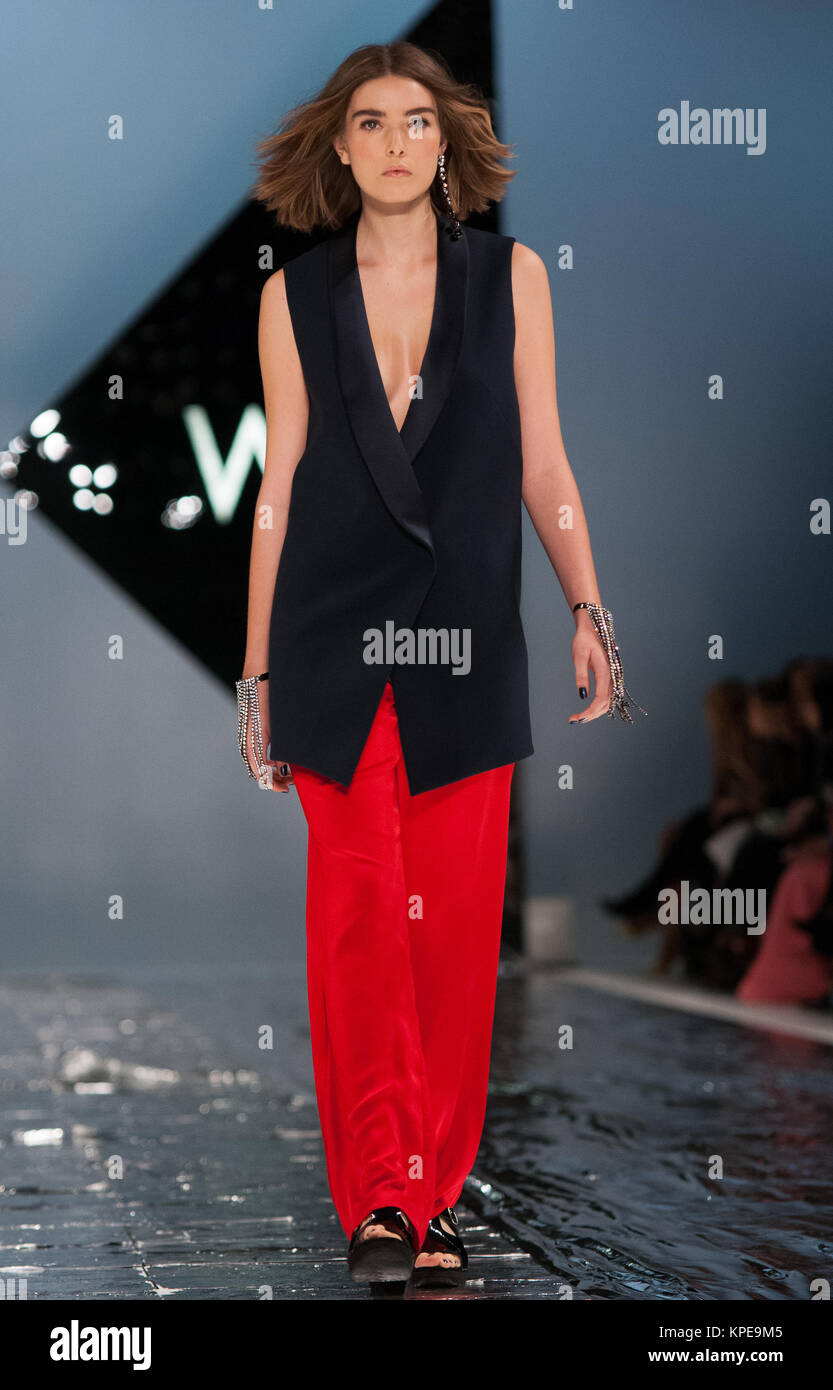 SYDNEY, AUSTRALIA - APRIL 13: A model walks the runway at the Watson X ...