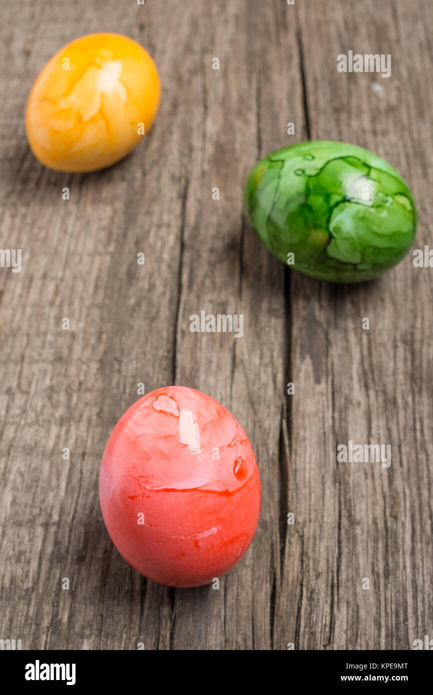colored easter one in portrait Stock Photo - Alamy