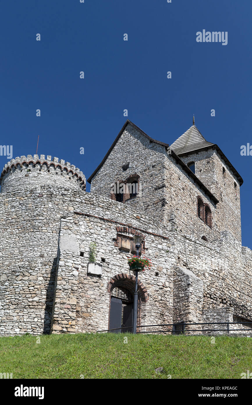 view on Bedzin Castle in Poland, Upper Silesia Stock Photo - Alamy