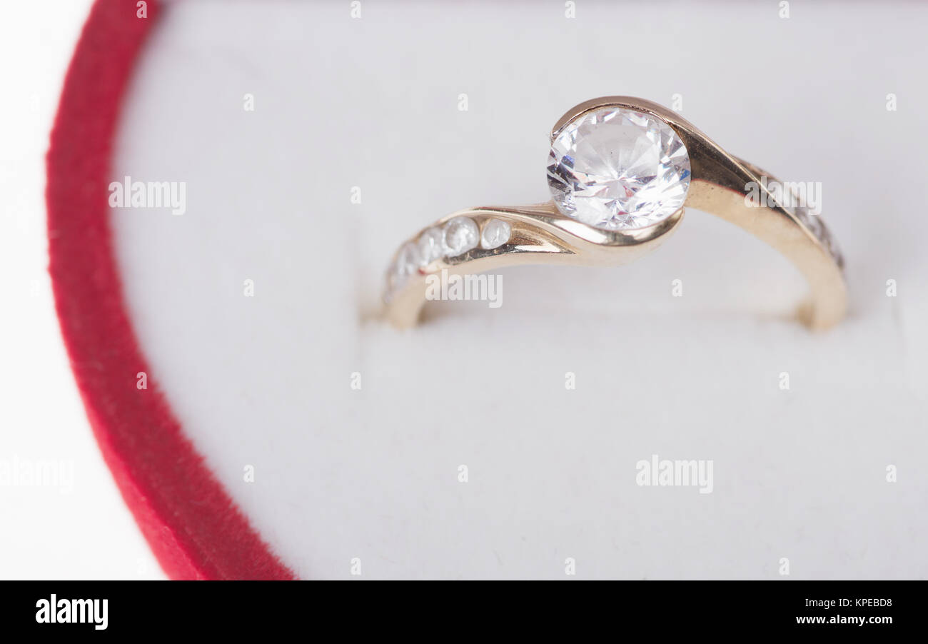 Ring boxes hi-res stock photography and images - Alamy