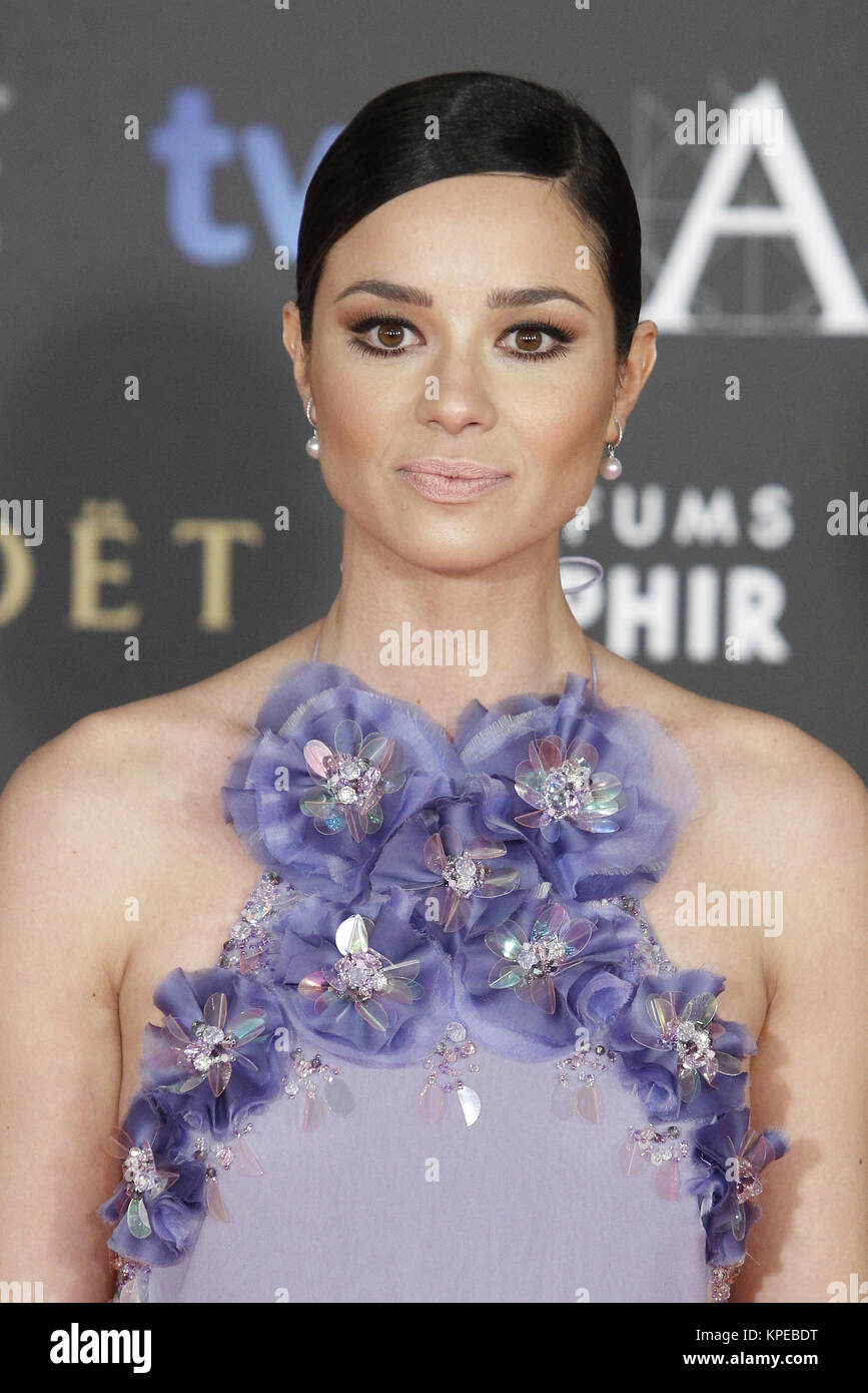 MADRID, SPAIN - FEBRUARY 7: Dafne Fernandez attends the Goya Film ...