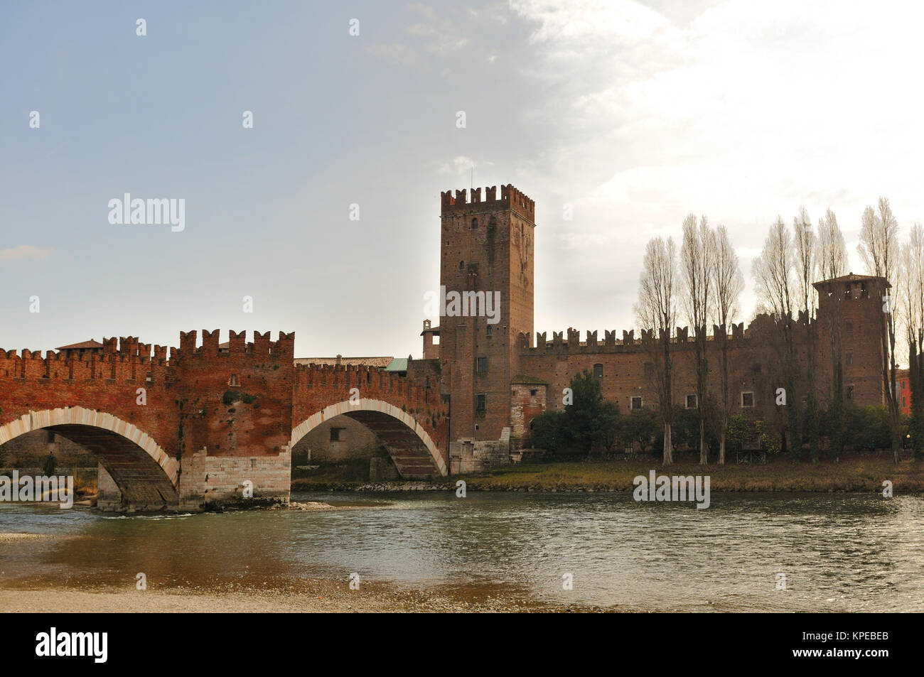 castel vecchio in verona Stock Photo - Alamy
