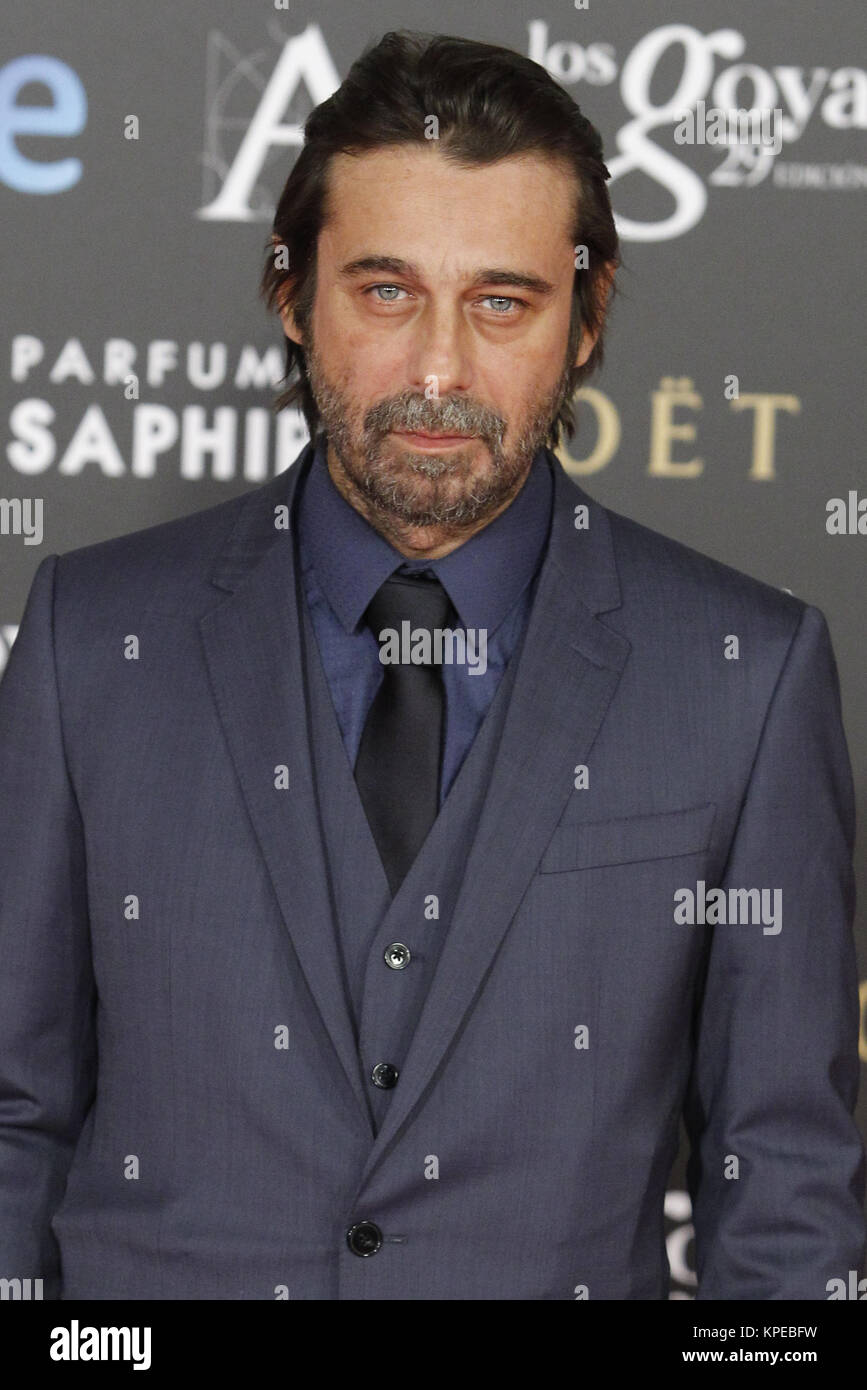 MADRID, SPAIN - FEBRUARY 7: Jordi Moya attends the Goya Film Awards ...