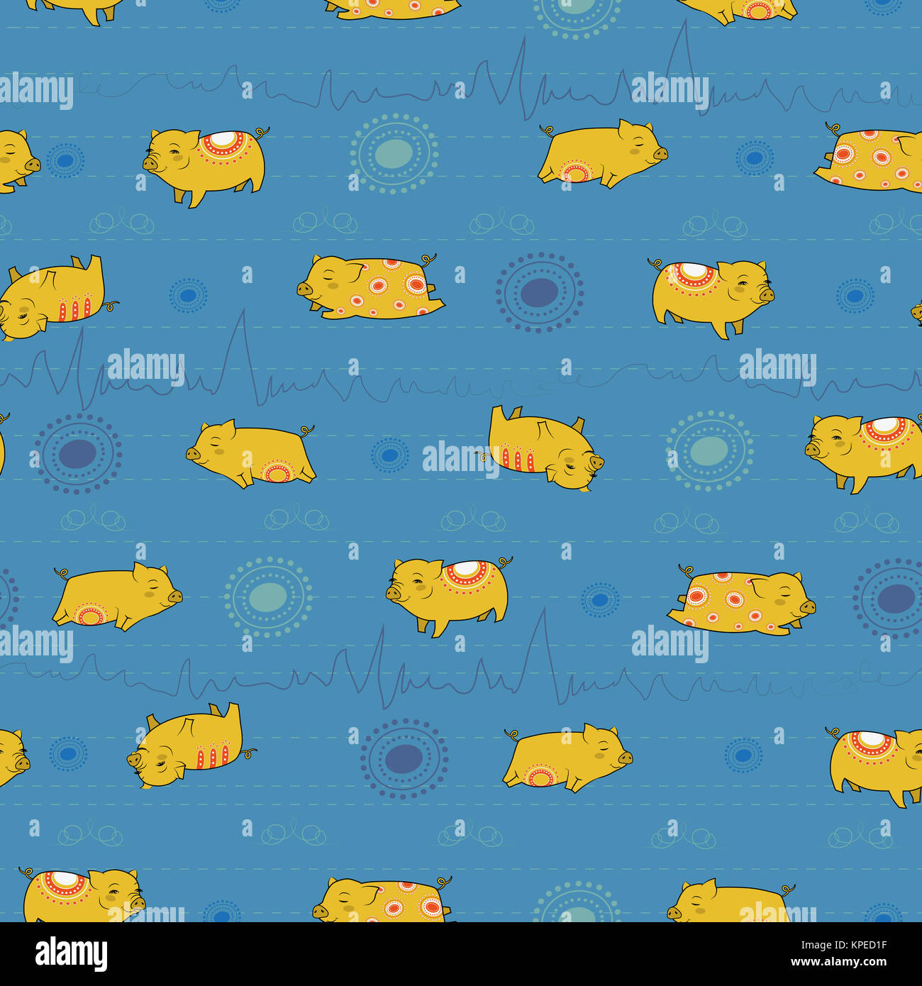 Pig clip art hi-res stock photography and images - Alamy