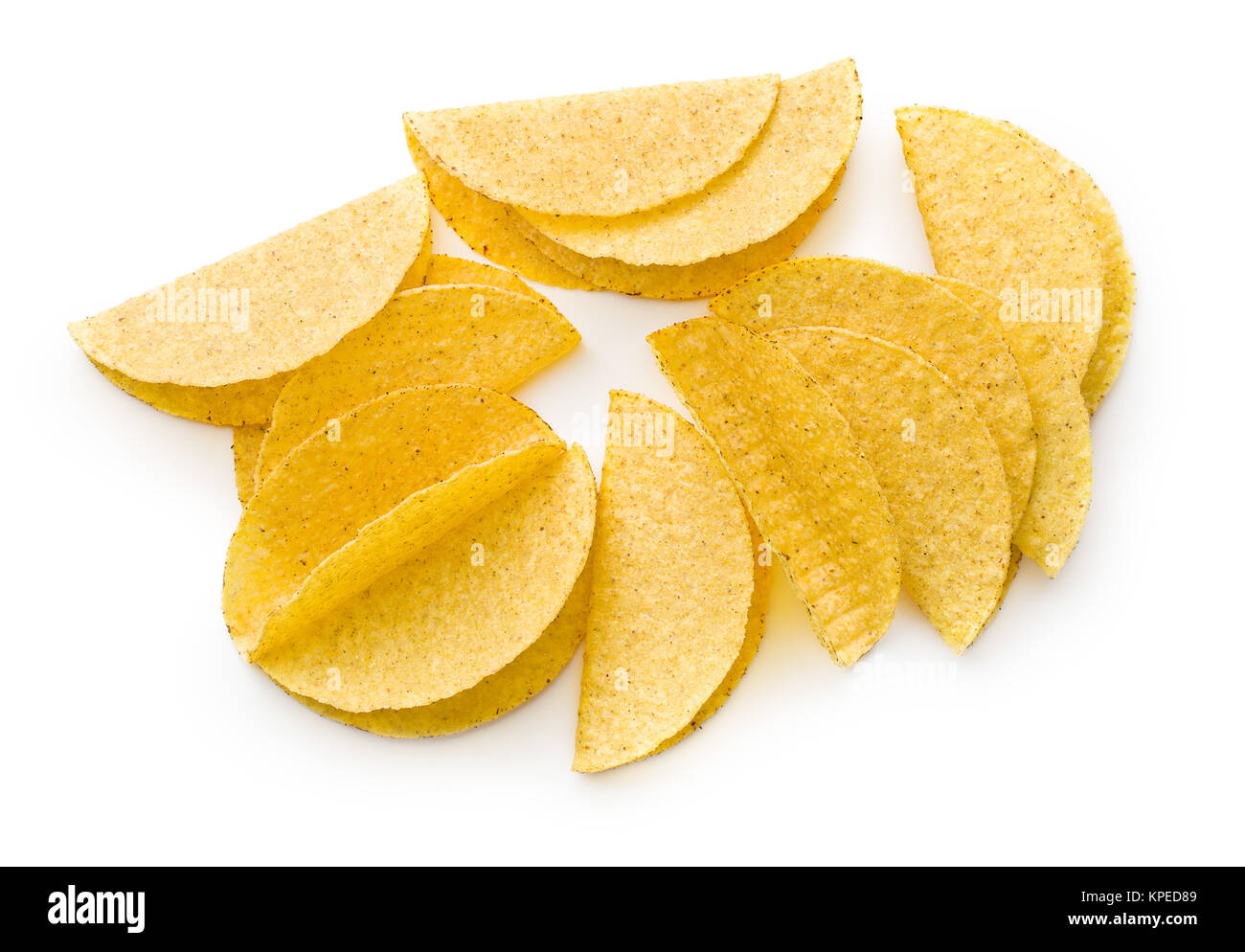 crispy taco shells Stock Photo - Alamy