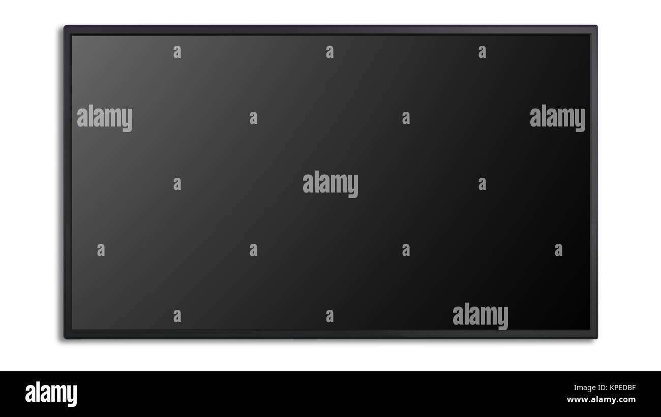 large led display with black screen Stock Photo - Alamy