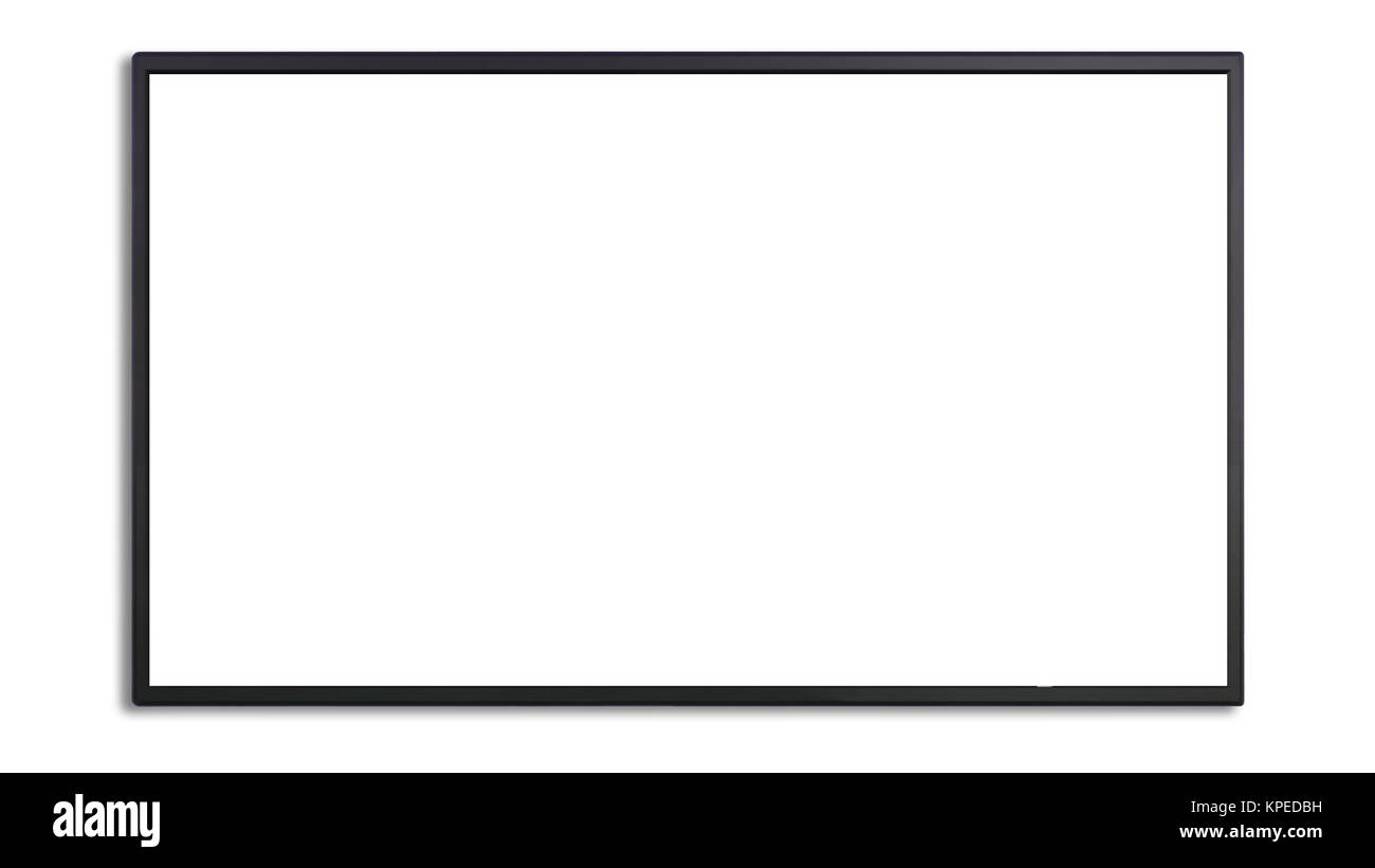 Large Led Display With White Screen Stock Photo Alamy large-led-display-with-white-screen-stock-photo-alamy