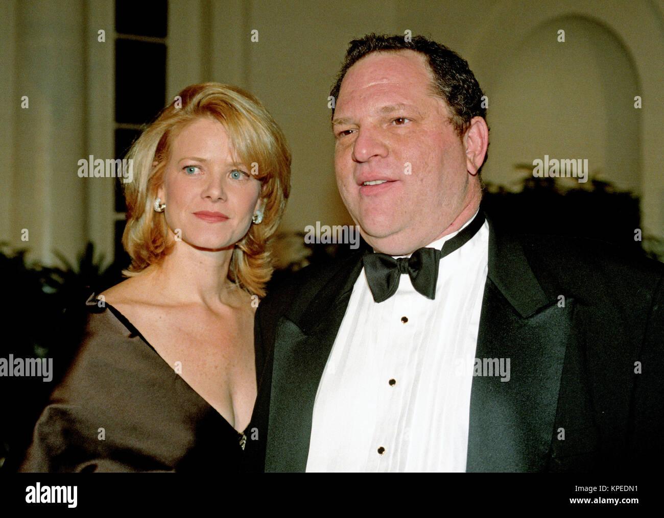 Miramax Films Co-chairman Harvey Weinstein and his wife, Eve Chilton ...