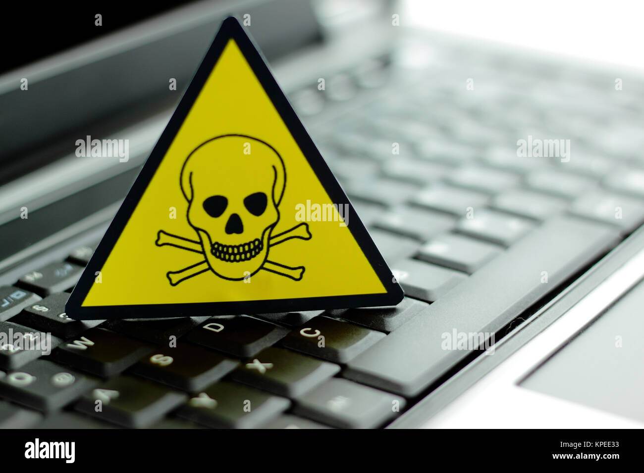Warning of toxic substances according to EN ISO 7010 Stock Photo - Alamy