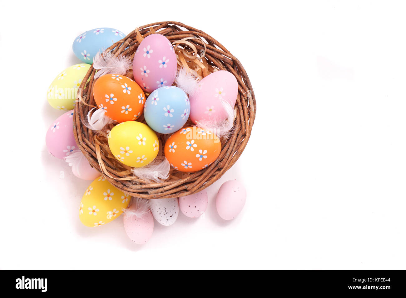 Colorful Easter eggs Stock Photo - Alamy