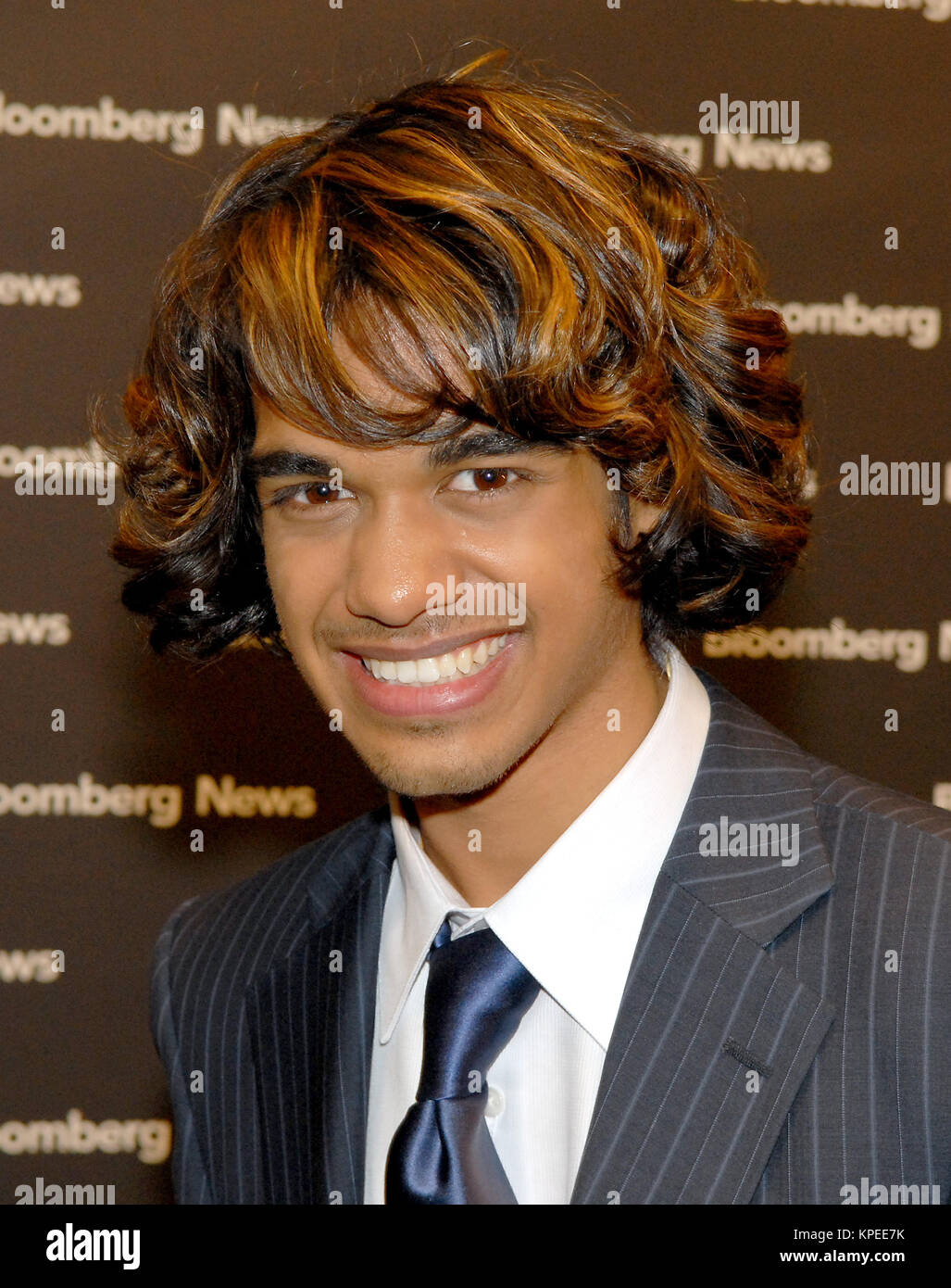 Washington, D.C. - April 21, 2007 -- Sanjaya attends the Bloomberg News ...