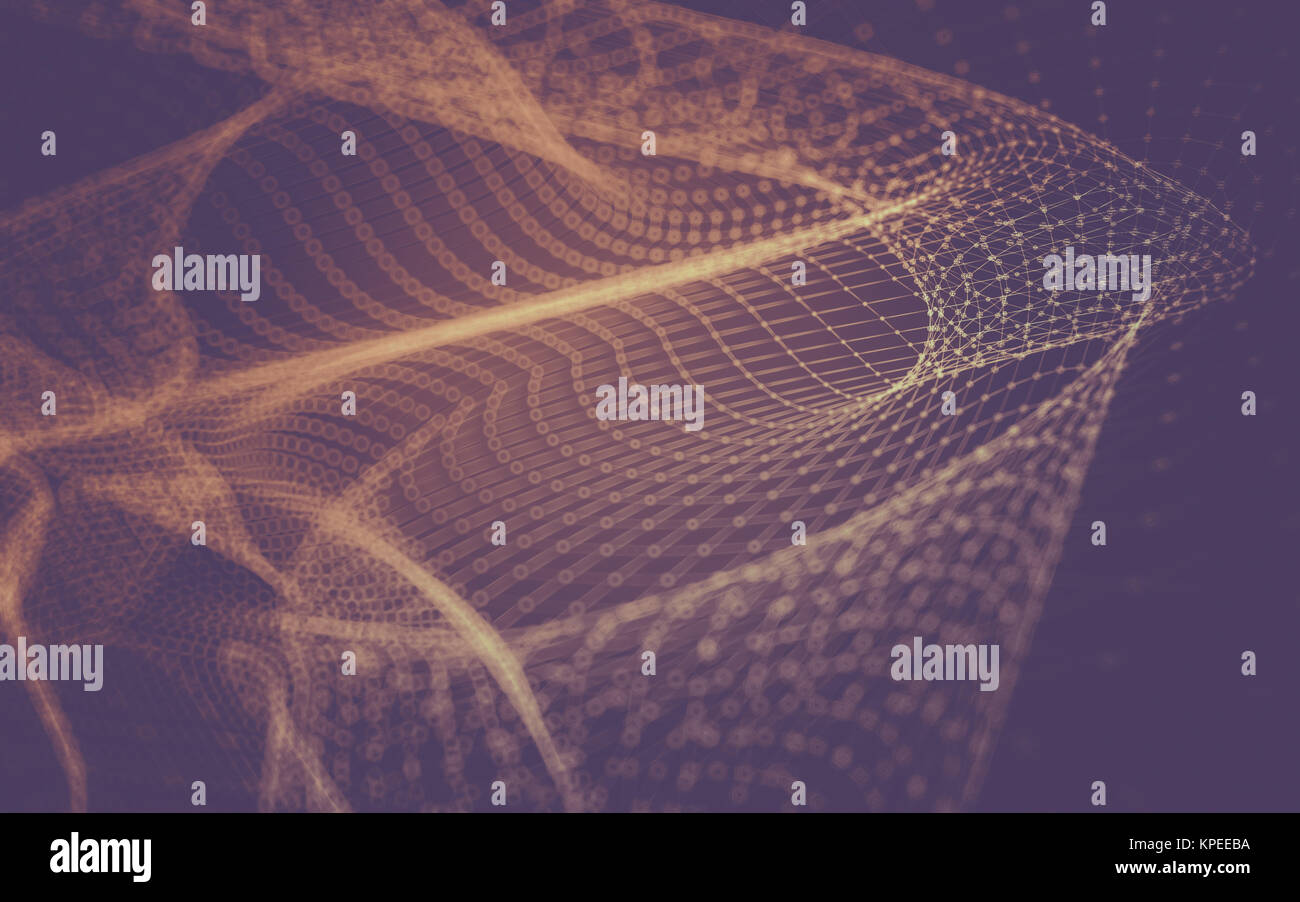 Abstract polygonal space low poly dark background Stock Photo - Alamy