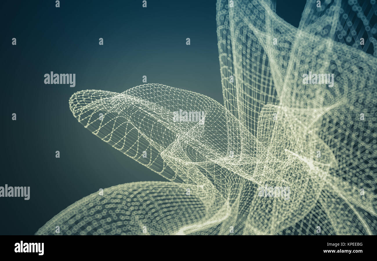 Abstract polygonal space low poly dark background Stock Photo - Alamy