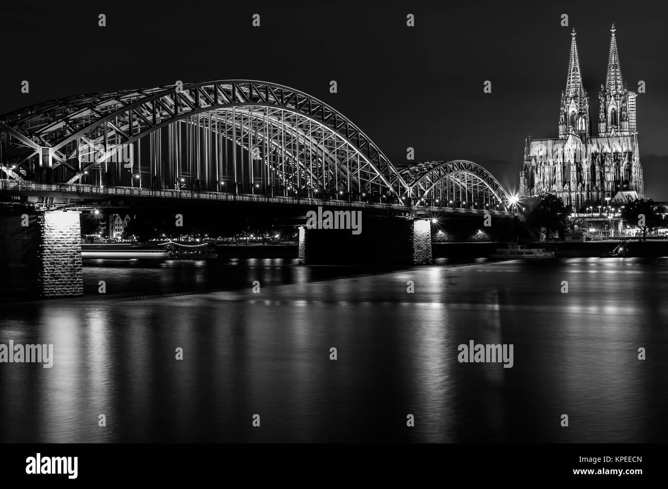 Cologne koln germany europe Black and White Stock Photos & Images - Alamy