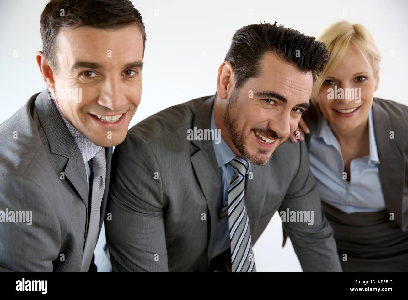 Portrait of successful business team Stock Photo - Alamy