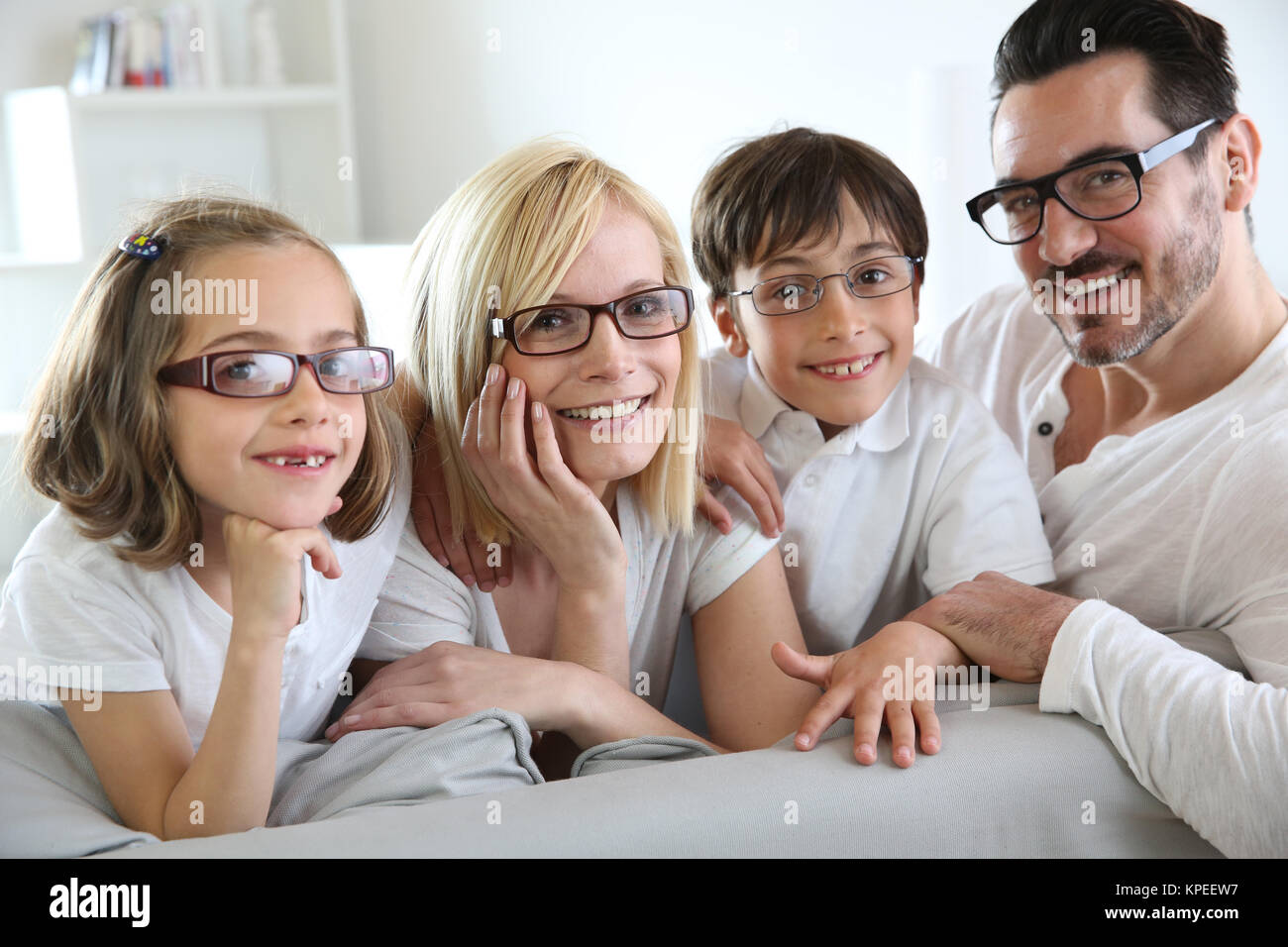 Portrait kids wearing eyeglasses hi-res stock photography and images ...
