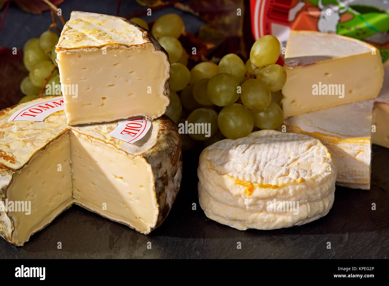 French specialty blue cheese hi-res stock photography and images - Alamy