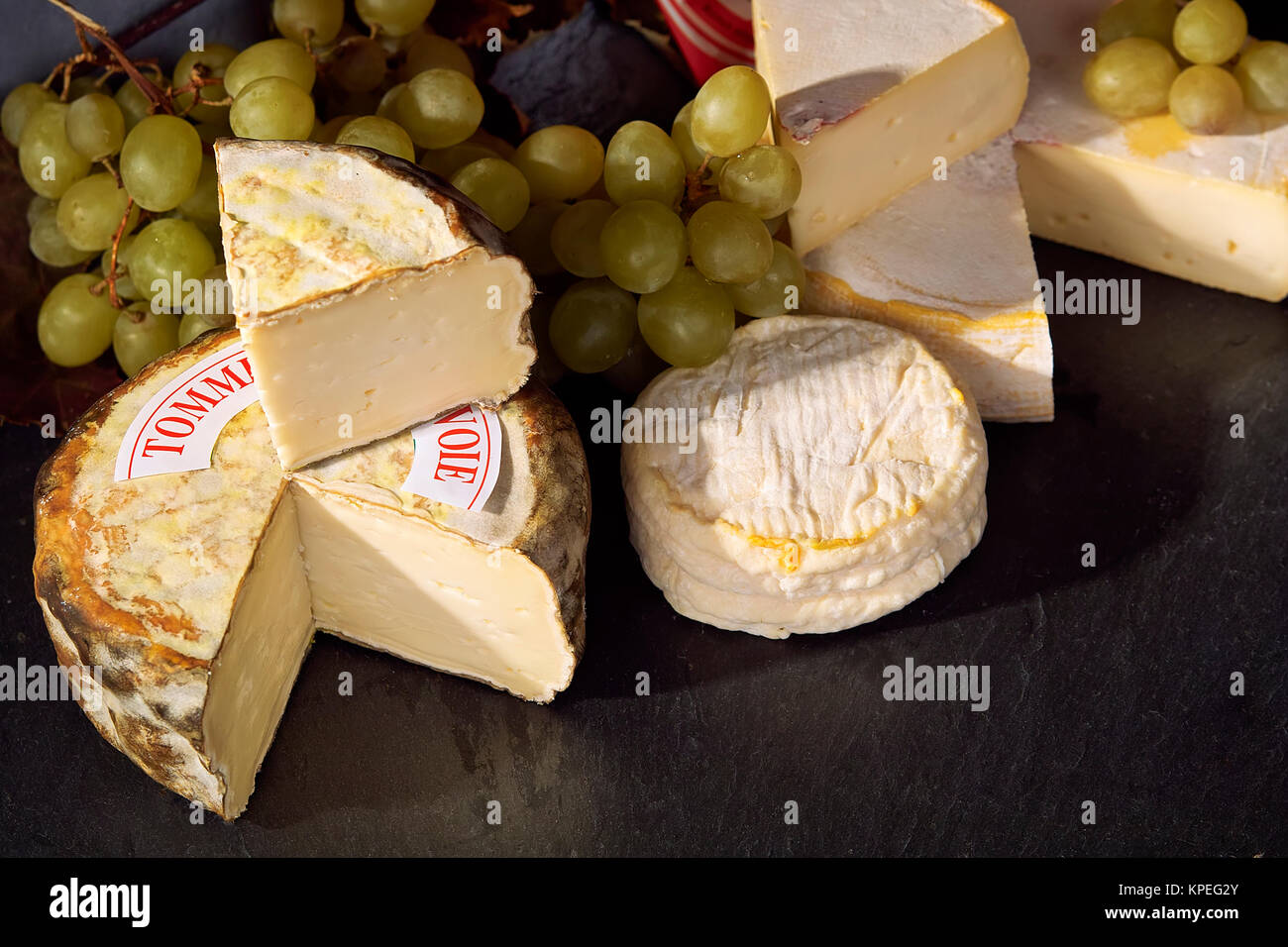 Creamy cheese triangle hi-res stock photography and images - Alamy