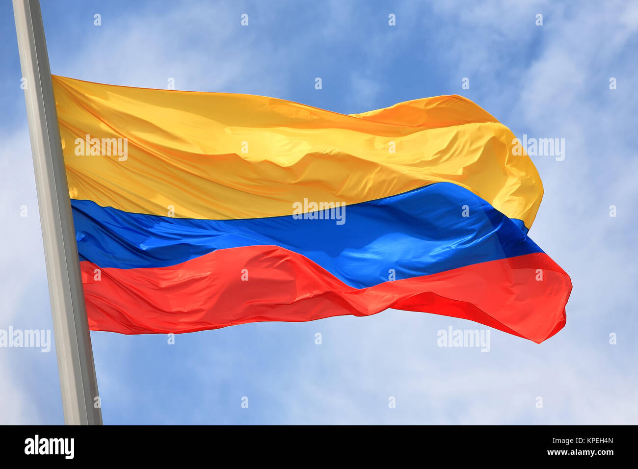 Colombian flag hi-res stock photography and images - Alamy