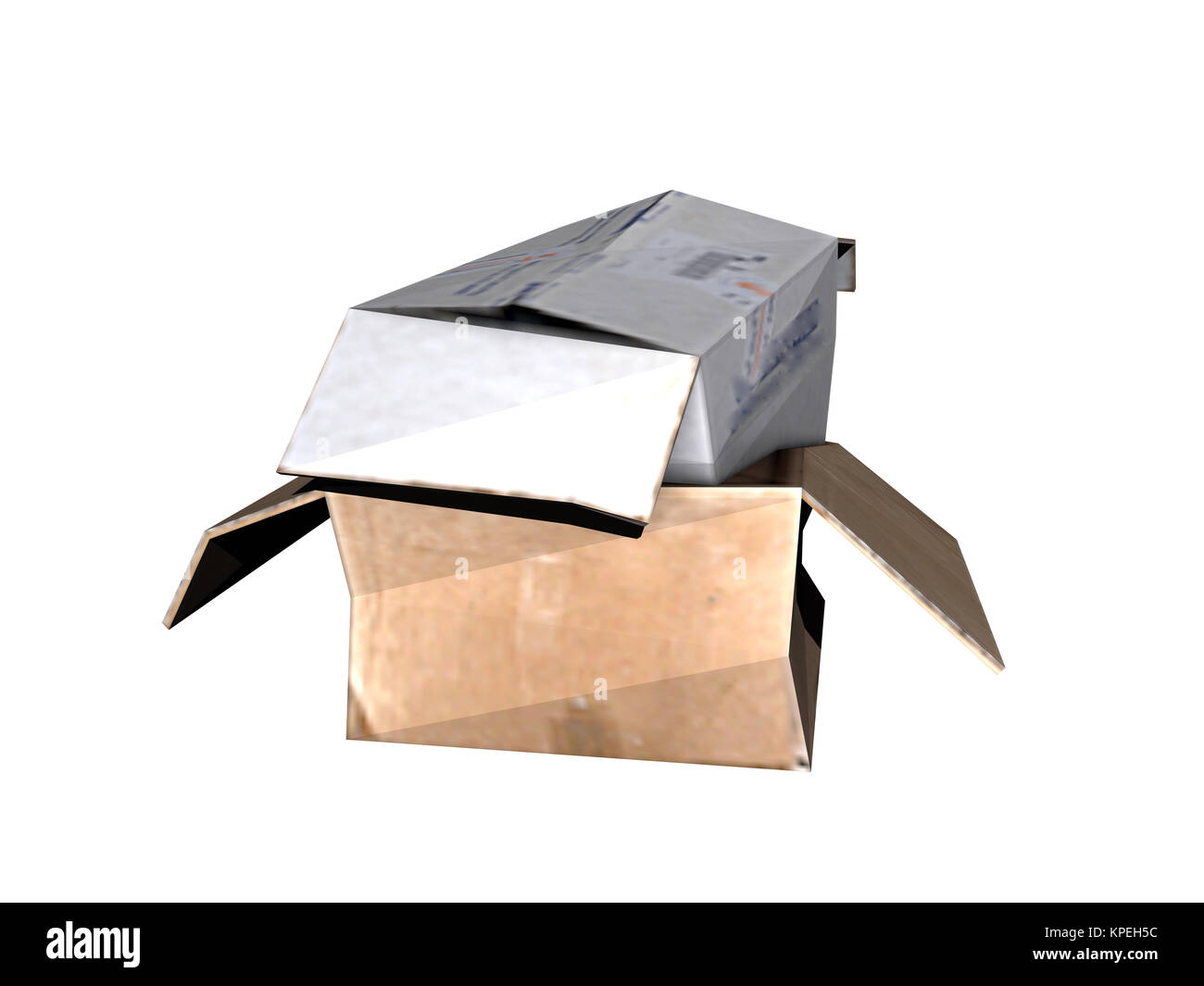 optional paper cartons Stock Photo - Alamy