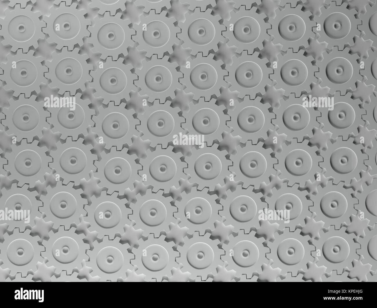 Interlocking Gears Pattern Stock Photo - Alamy