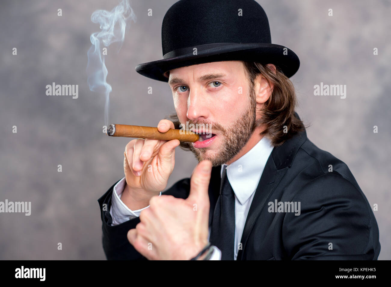 Big boss cigar hi-res stock photography and images - Alamy