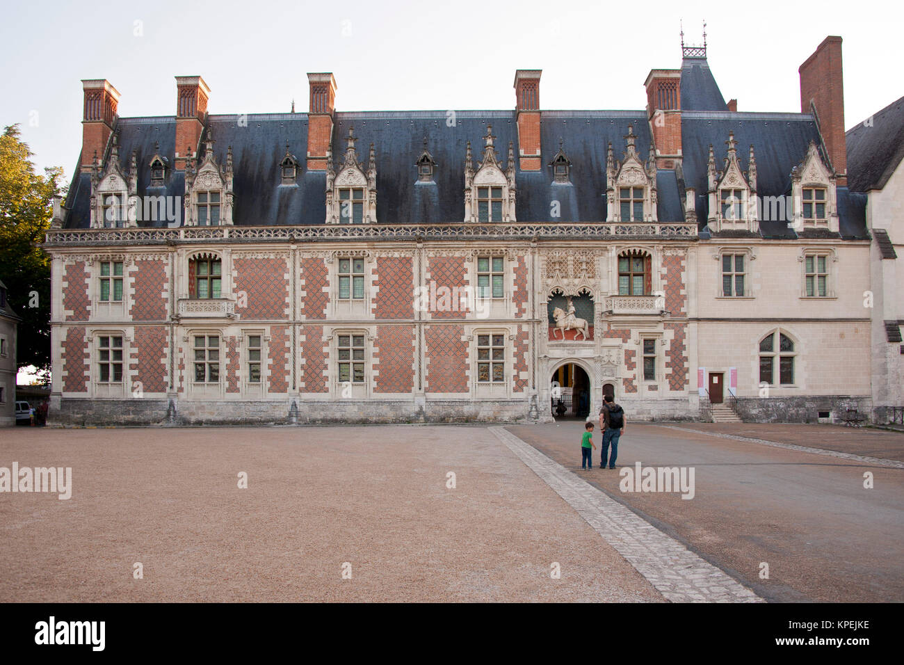 Entrance Of Blois Castle High Resolution Stock Photography and Images ...